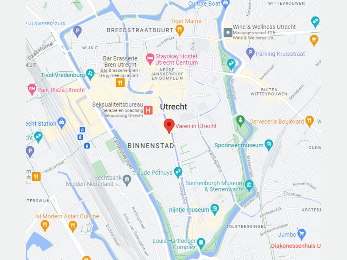 Utrechtse grachten - Varen in Utrecht.nl
